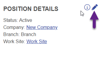 How to edit position status - Interview Magic